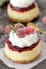 Christmas Mini Cheesecakes - Best Dessert Recipe Ever
