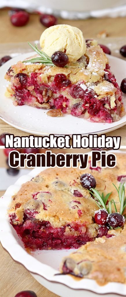 Nantucket Holiday Cranberry Pie - Best Christmas Dessert '23