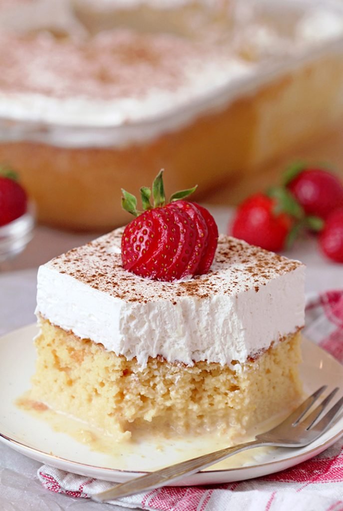 Tres Leches Cake – Easy Moist Mexican Three Milk Cake - Sweet Spicy Kitchen
