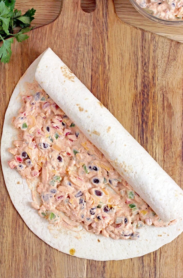 Mexican Tortilla Roll Ups - Sweet Spicy Kitchen